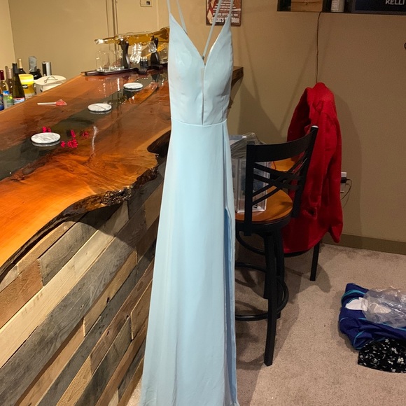 PromGirl | Dresses | Size 4 Prom Girl Formal Powder Blue Dress | Poshmark